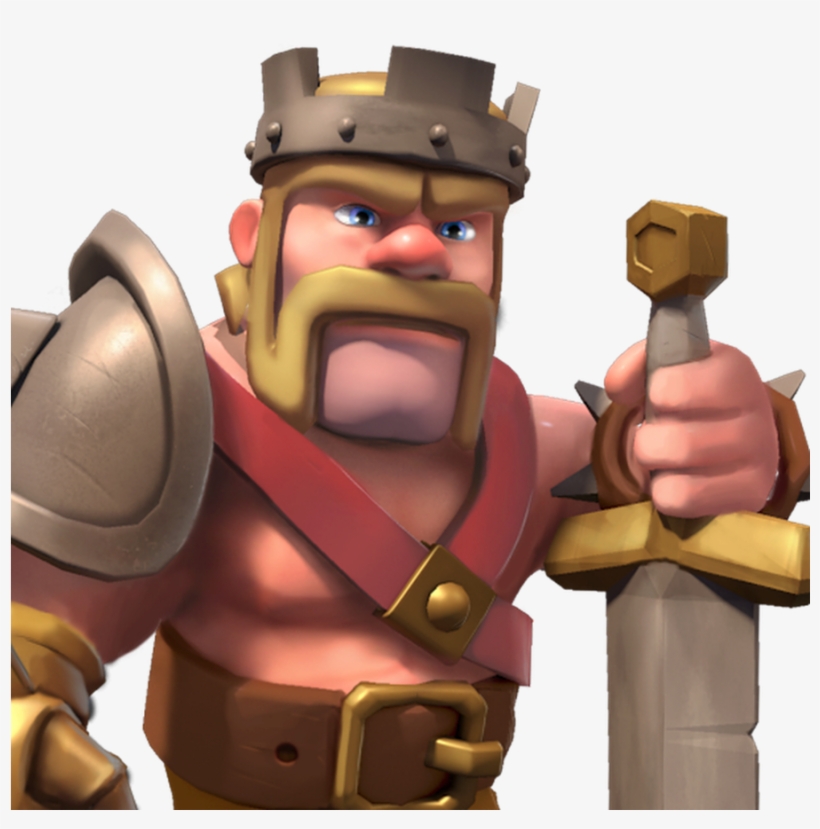 Clash Of Clans Barbarian King Photos - Free Transparent PNG Download ...