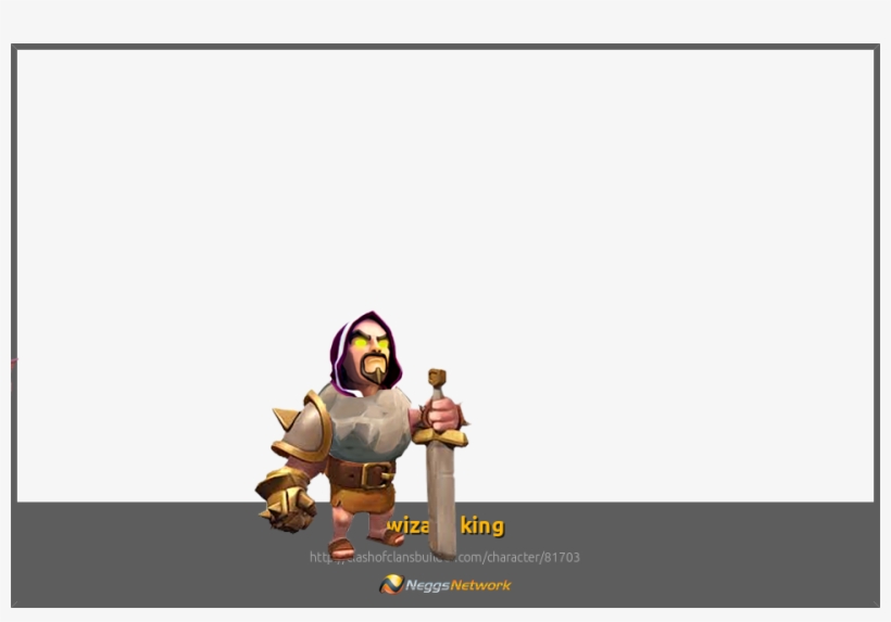Wizard King Character - Clash Of Clans - Free Transparent PNG Download ...