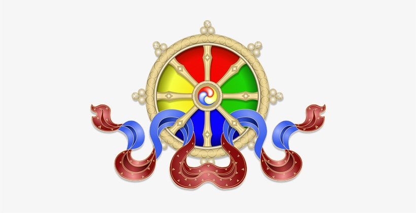Buddhist, Dharma, Wheel - Noble Eightfold Path Png - Free Transparent ...