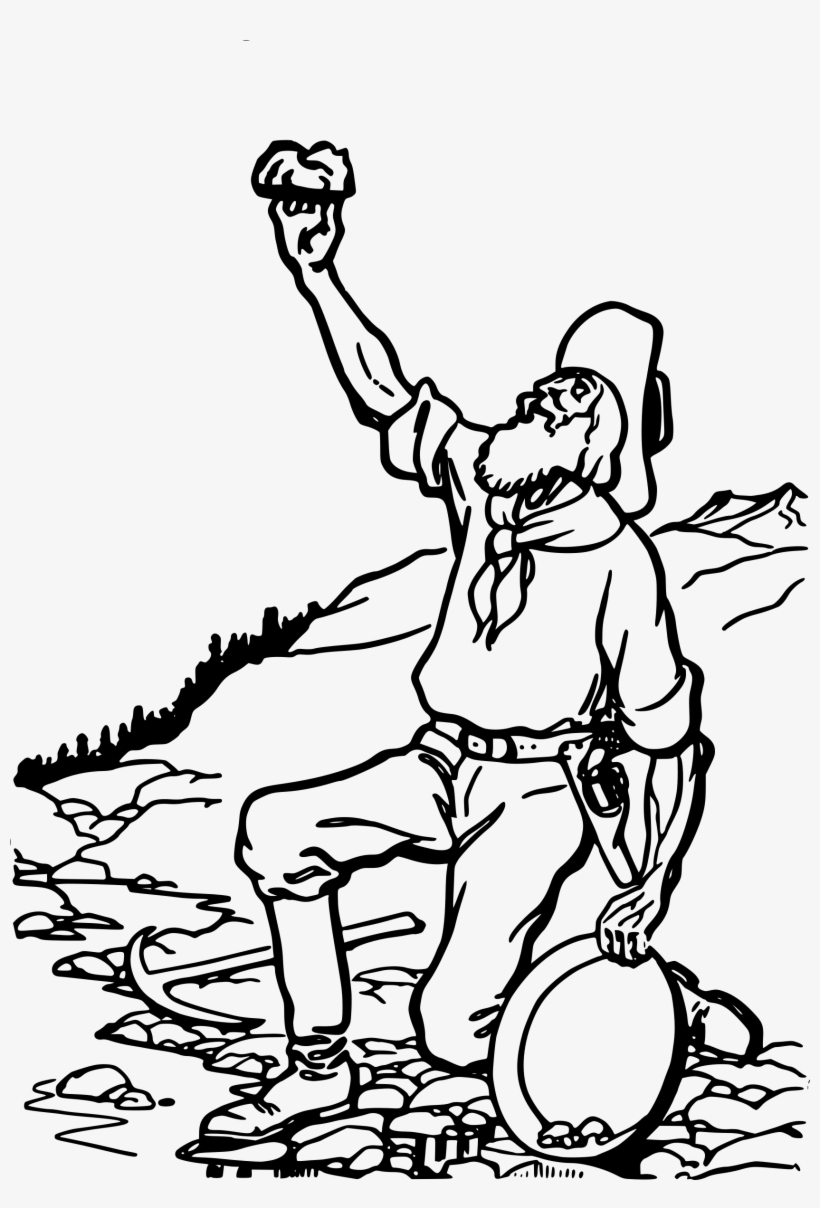 This Free Icons Png Design Of Gold Rush Miner - Free Transparent PNG ...