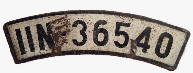 German Motorcycle Front License Plate 1933-1945 - German Ww2 Number ...