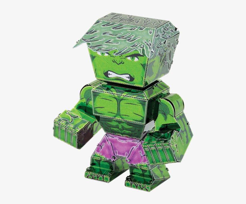 Picture Of Legends - Hulk Marvel Avengers - Metal Earth Legends Mini - 3d - Free Transparent PNG ...