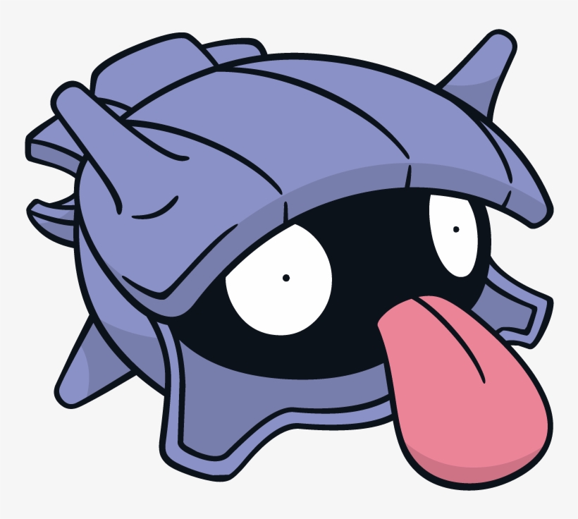 Shellder Pokemon Character Vector Art - Shellder - Free Transparent PNG ...