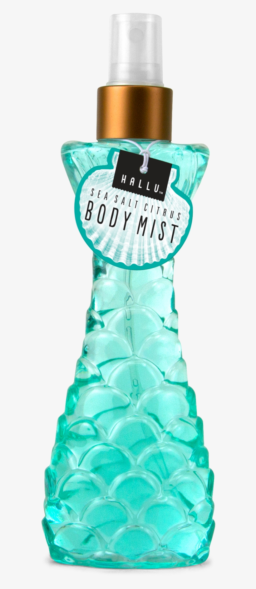 Hallu Mermaid Fragrance Mist, Sea Salt Citrus Scent, - Hallu Body Mist ...