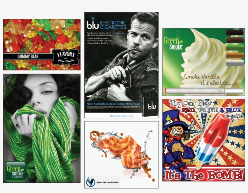 Ecig Ads Stanford - Vaping Ads Targeting Teens - Free Transparent PNG ...