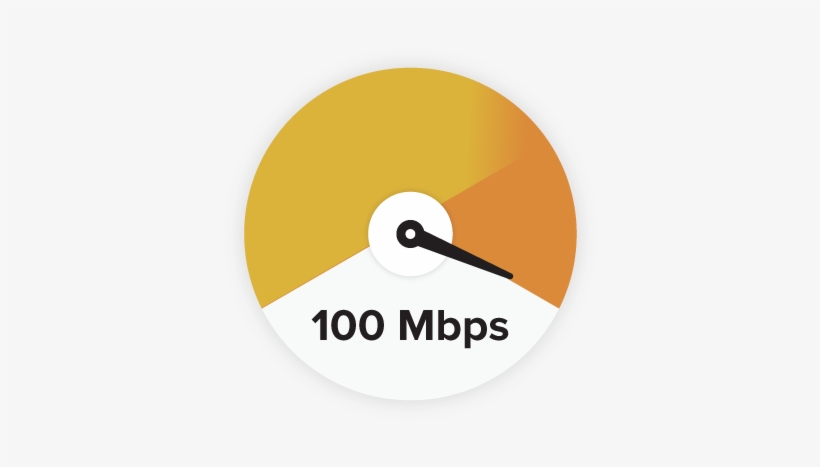 100 Mbps Logo - Free Transparent PNG Download - PNGkey