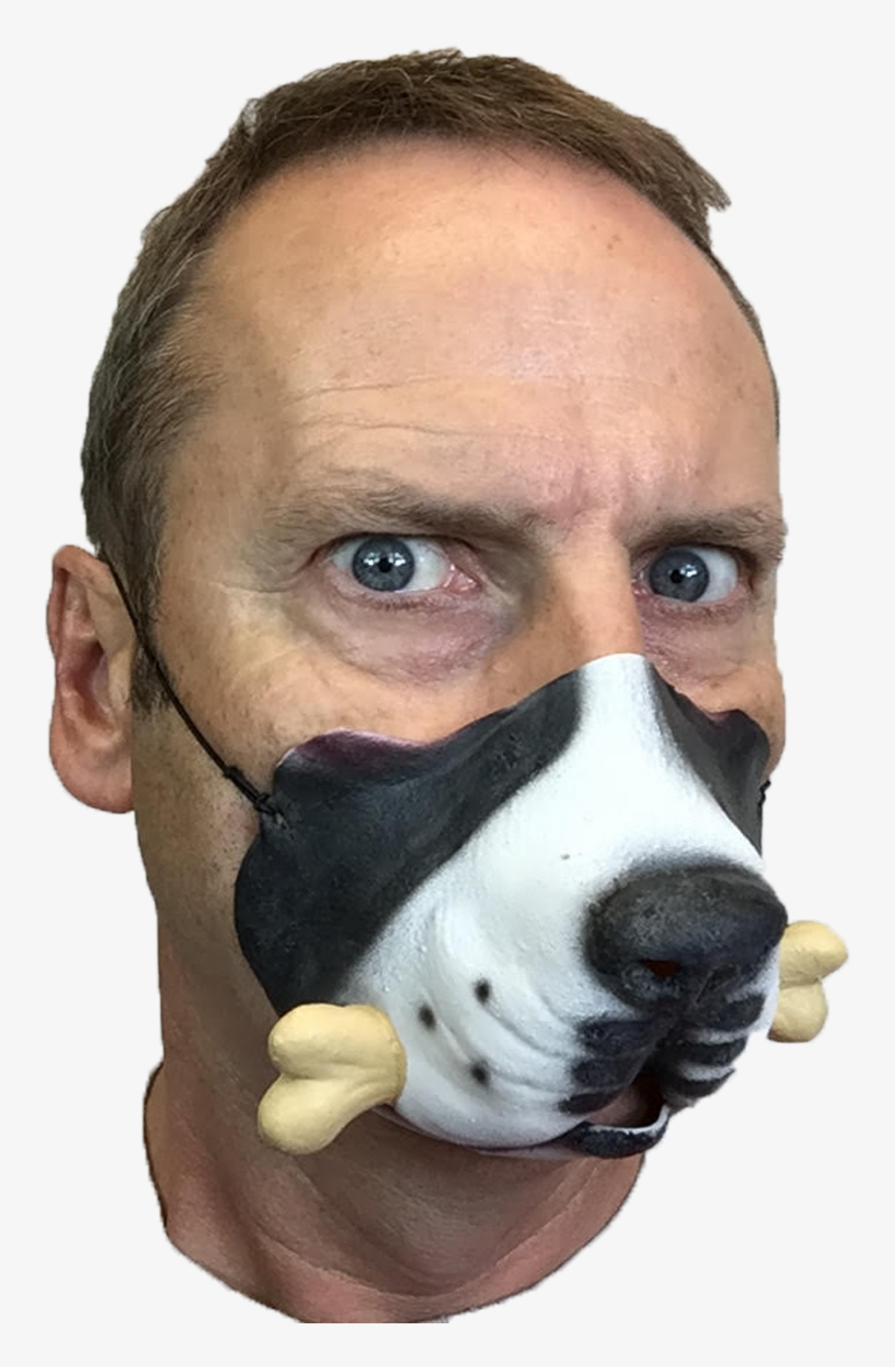 Plaster Half Face1006 V=1473255829 - Dog Half Face Mask - Free ...