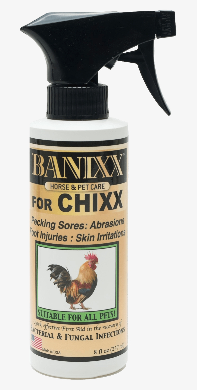 Banixx For Chickens - Banixx Horse & Pet Care 16oz - Free Transparent ...