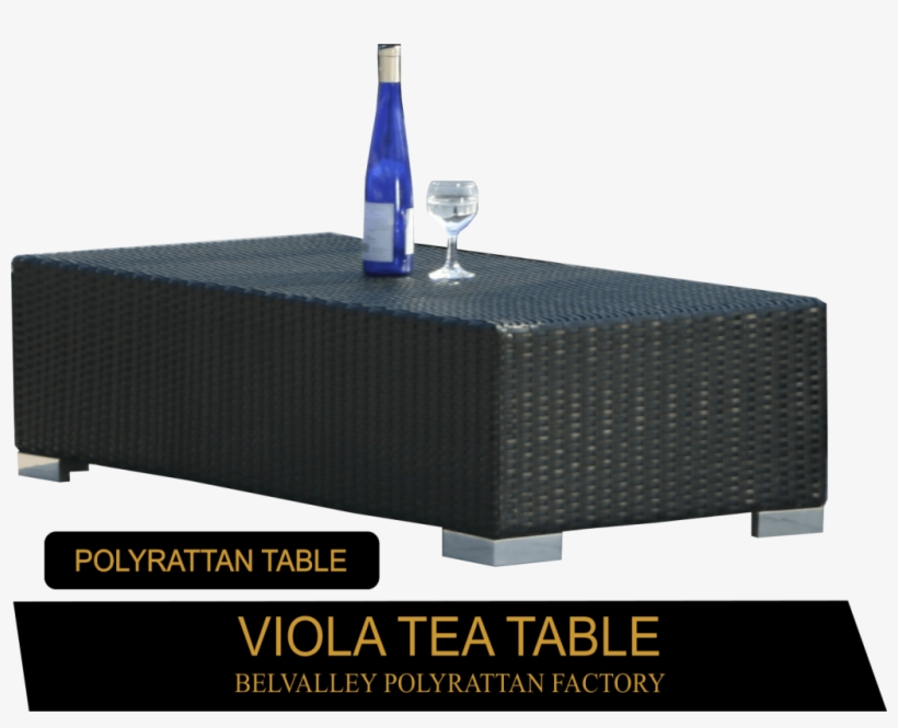 Viola Tea Table Polyrattan Table Furniture, Tables, - Free Transparent ...