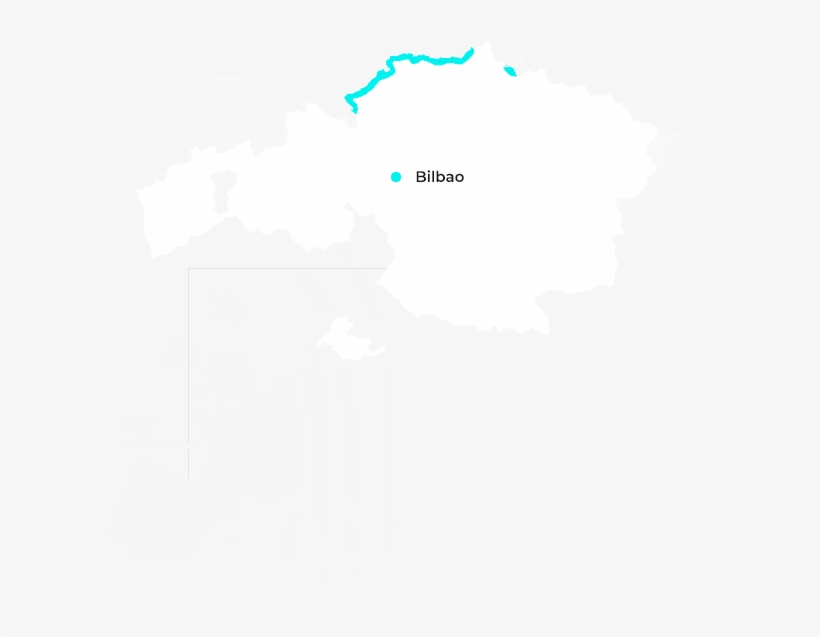 Seaside Of Bizkaia - Map - Free Transparent PNG Download - PNGkey