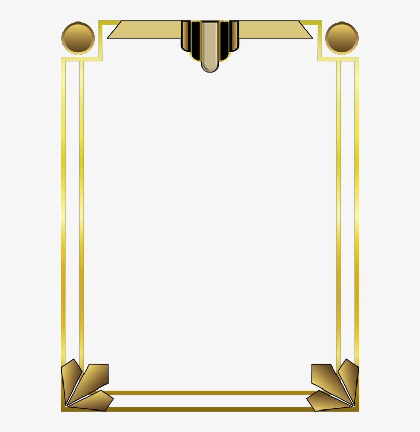 Art Deco Borders Free Download