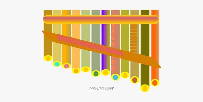 Pan Flute Royalty Free Vector Clip Art Illustration - Graphic Design ...