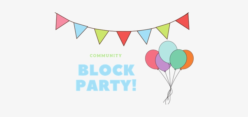 Community Block Party Check-in - Girlande Symbol - Free Transparent PNG ...