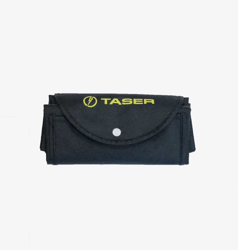 Taser Reusable Folding Shopping Bag - Taser - Free Transparent PNG ...
