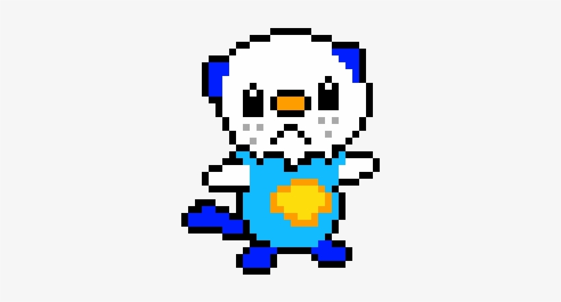 Oshawott - Pixel Art - Free Transparent PNG Download - PNGkey