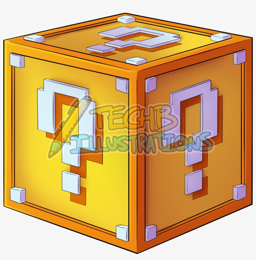 Lucky Block Icon - Minecraft Lucky Block Png - Free Transparent PNG ...