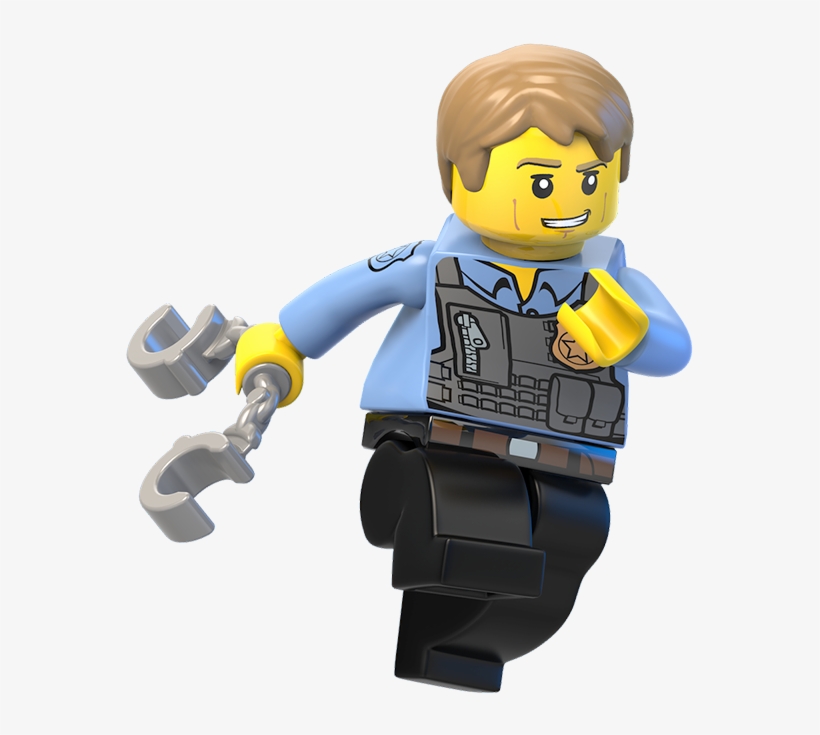 805 527 Lego - Lego Police Chase Mccain - Free Transparent PNG Download ...