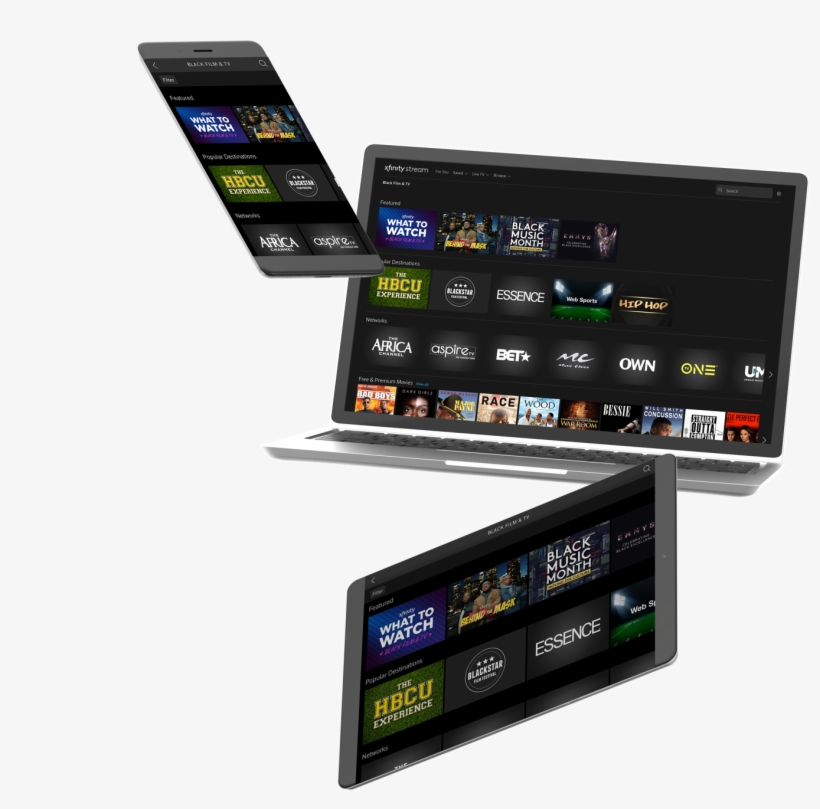 Get The Xfinity Stream App - Gadget - Free Transparent PNG Download ...