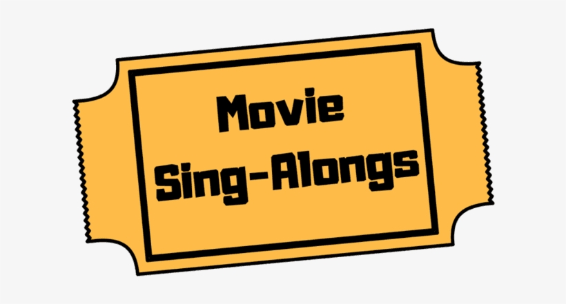 Latest Movie Sing-along - Sign - Free Transparent PNG Download - PNGkey
