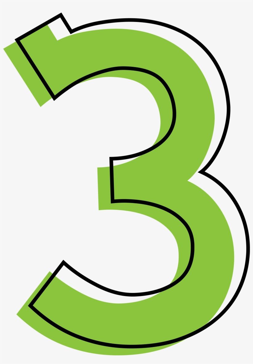 Number 3 Transparent Image - 3 Png - Free Transparent PNG Download - PNGkey