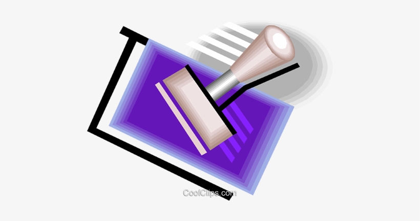 Rubber Stamp Pad, Office Stationery Royalty Free Vector - Free ...