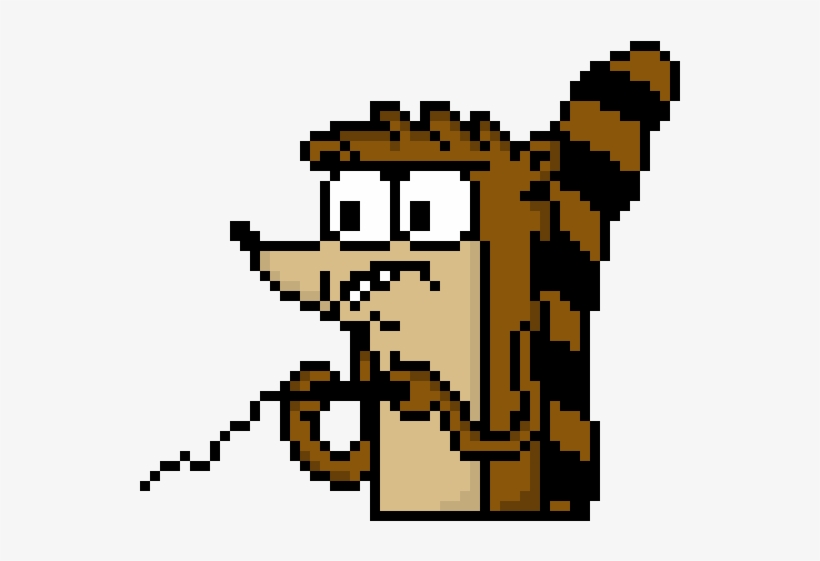 Pixel Rigby With Wire - Pixel - Free Transparent PNG Download - PNGkey