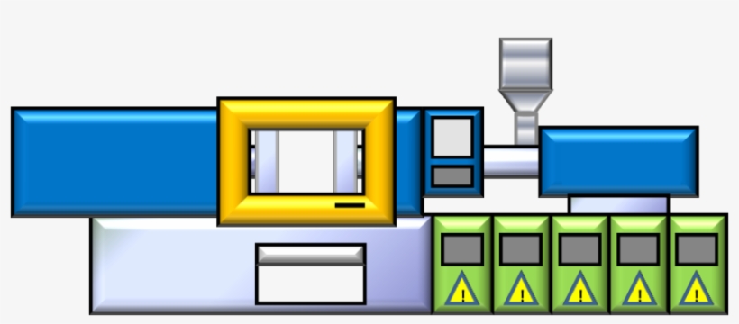 How To Set Use Injection Moulding Machine Svg Vector - Injection ...