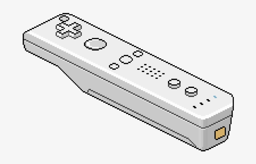 Wii Remote Pixel Art - Electronics - Free Transparent PNG Download - PNGkey
