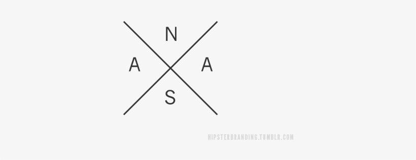 Hipster Branding, Nasa, Logo, Minimal - Triangle - Free Transparent PNG ...