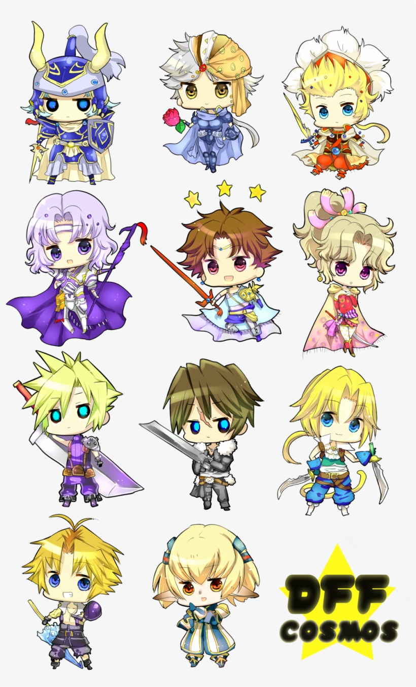 Resized To 85% Of Original - Dissidia Final Fantasy - Free Transparent ...