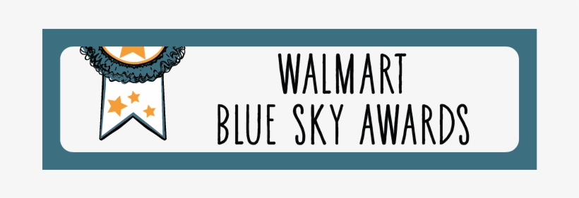 Walmart Blue Sky Award - Calligraphy - Free Transparent PNG Download ...