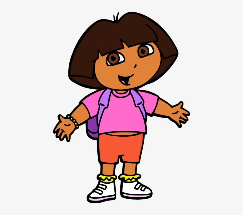 Dora The Explorer Clip Art - Free Transparent PNG Download - PNGkey
