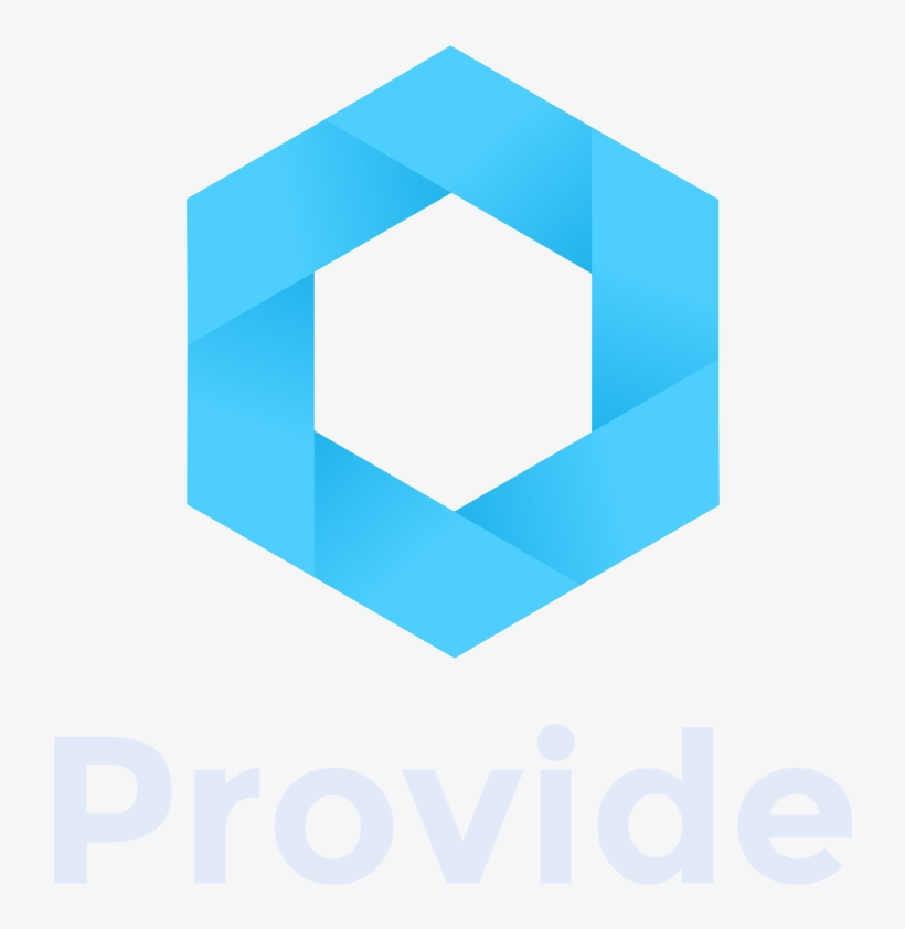 Provide Logo Square White Letters Transparent Bg - Graphic Design ...