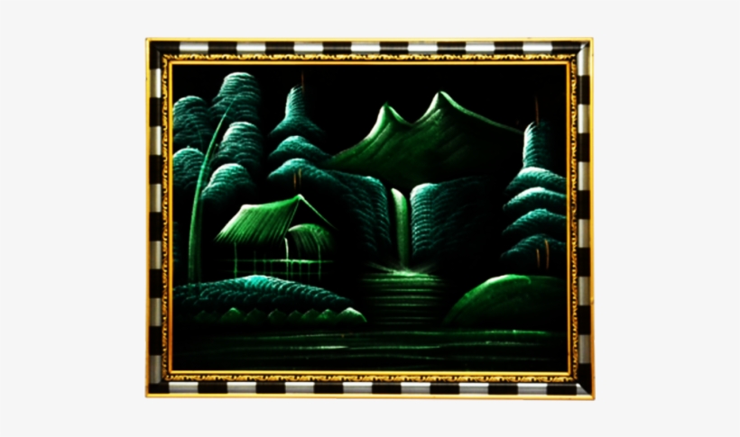 Handicraft Foil Scenery Gift Set With Fr - Picture Frame - Free ...