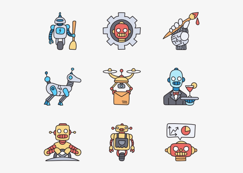 Robotics - Cartoon - Free Transparent PNG Download - PNGkey