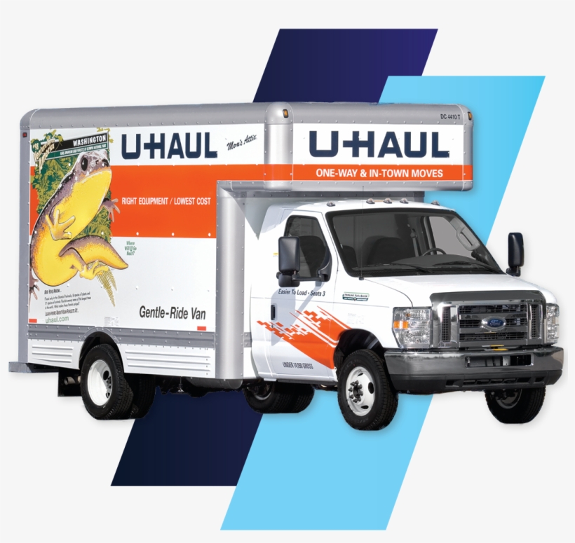 Rent-uhaul - U Haul Truck - Free Transparent PNG Download - PNGkey