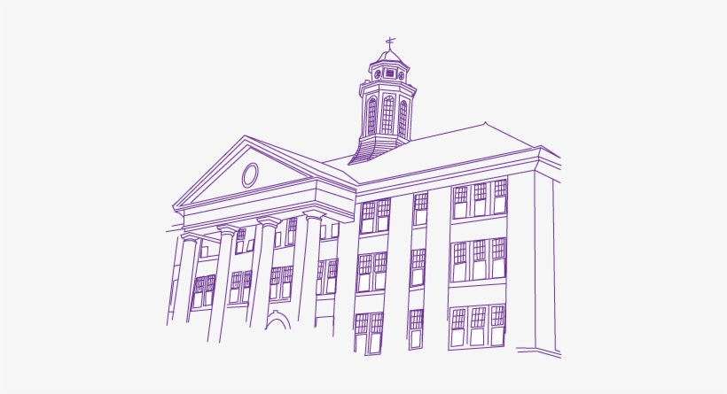 Wilson Hall Jmu Sketch - Free Transparent PNG Download - PNGkey