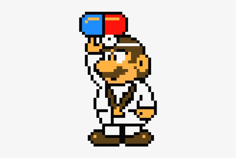 Dr Mario - Dr Mario Sprite - Free Transparent PNG Download - PNGkey