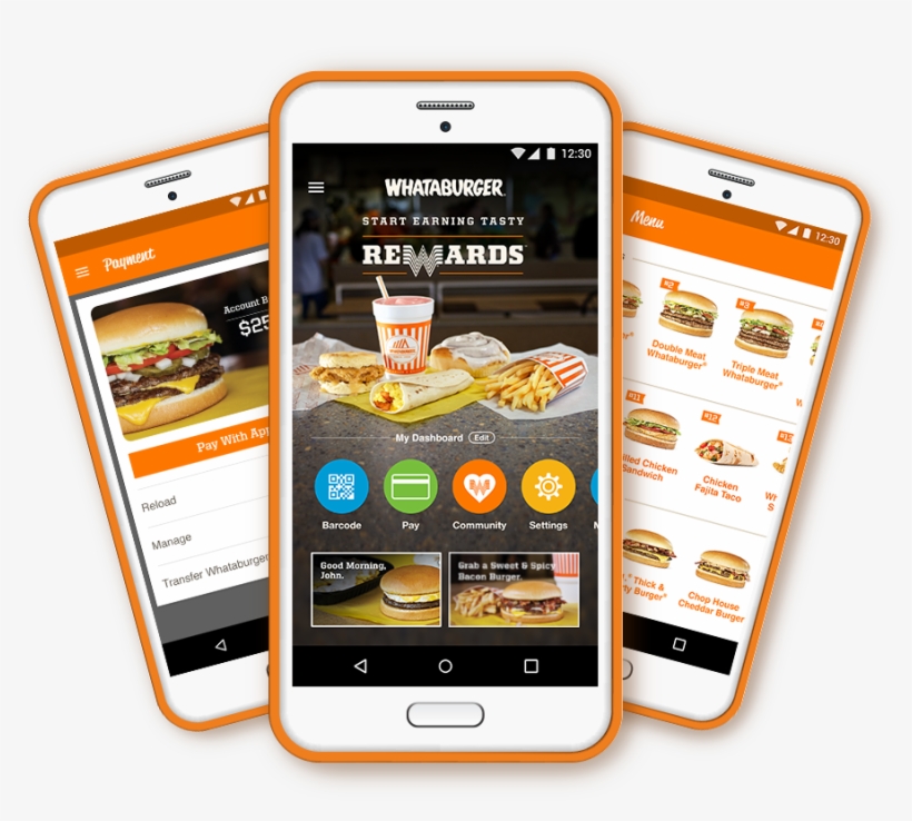 Whataburger App - Mobile App - Free Transparent PNG Download - PNGkey