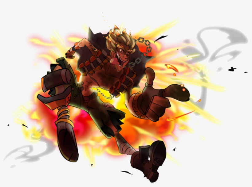 Junkrat - Overwatch Background - Free Transparent PNG Download - PNGkey