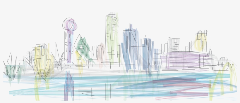 Dallas Skyline Png - Free Transparent PNG Download - PNGkey