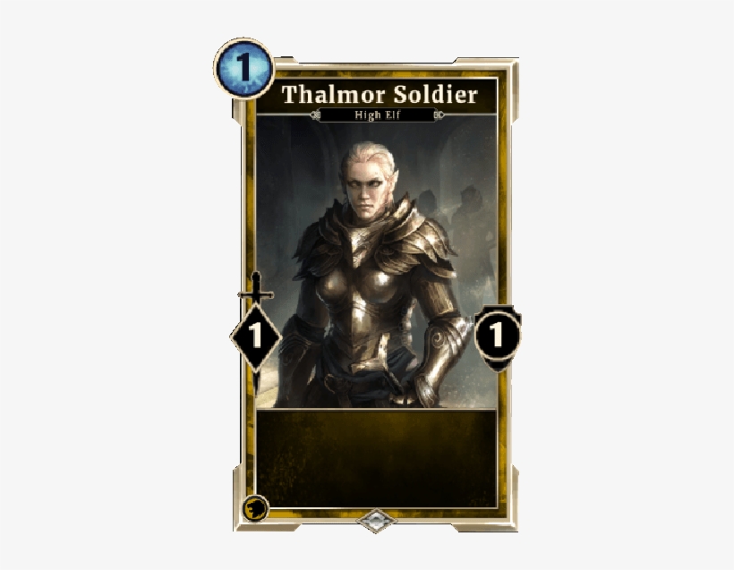 Thalmor Soldier - Elder Scrolls Legends Thalmor - Free Transparent PNG ...