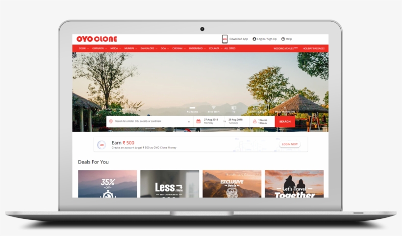 Oyo Clone Script Overview - Uber - Free Transparent PNG Download - PNGkey
