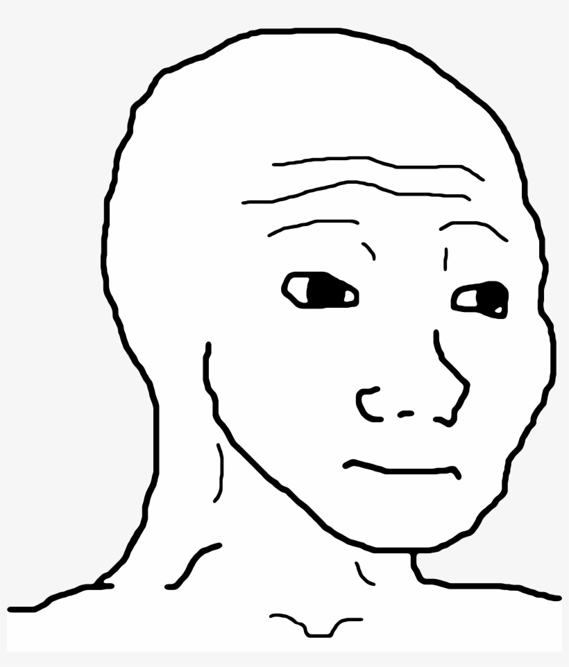 Wojak Png - Know That Feel - Free Transparent PNG Download - PNGkey