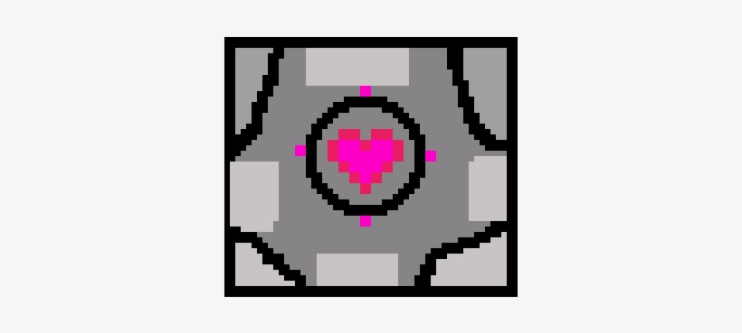 Companion Cube - Circle - Free Transparent PNG Download - PNGkey