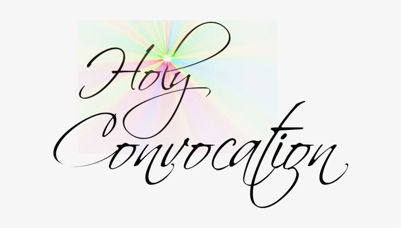 Holy Convocation 2017 - Free Transparent PNG Download - PNGkey