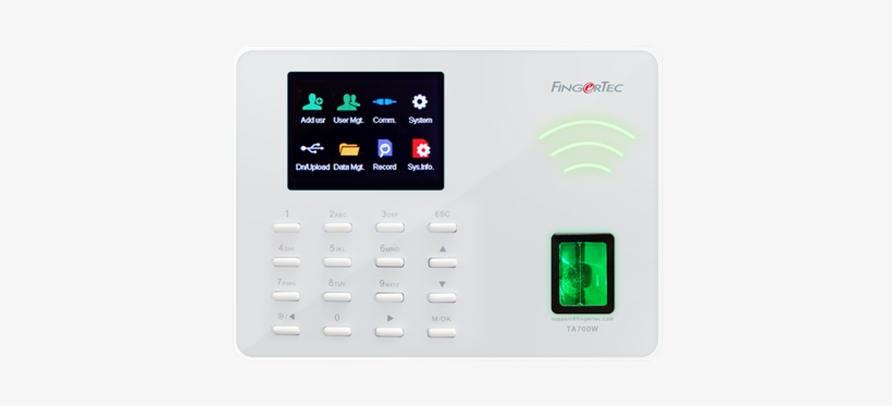 It Can Contain Up To 1000 Fingerprint Templates For - Fingertec Ta700w ...