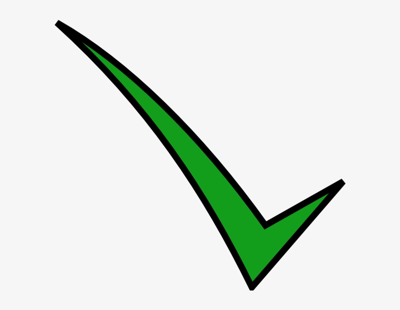 Clipart Check Mark Transparent Background - Check Mark Left - Free ...