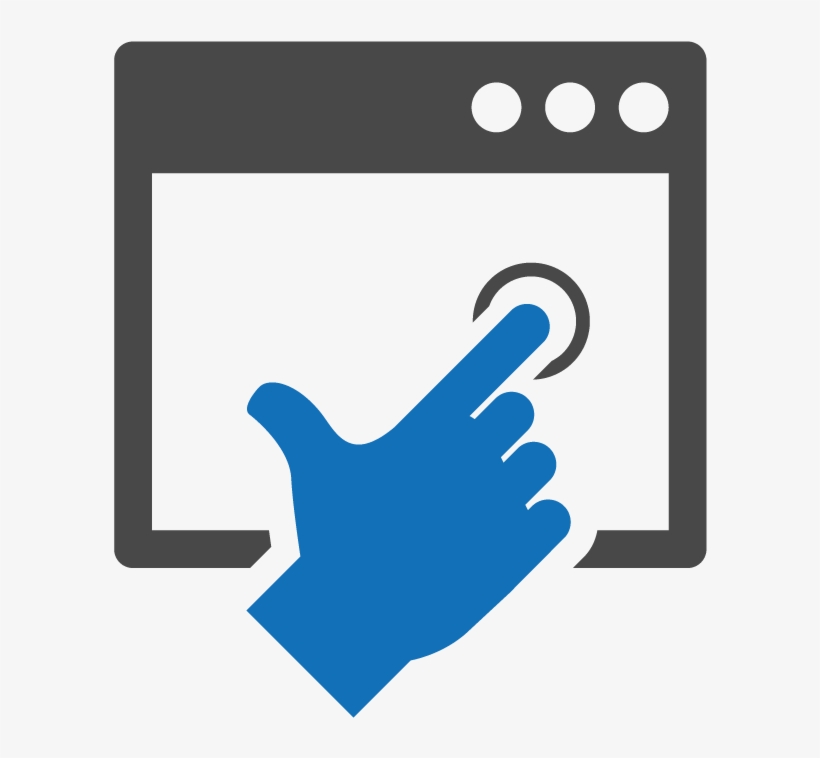 Zavanta Qualitydigest Icons - Click To Website Icon - Free Transparent ...