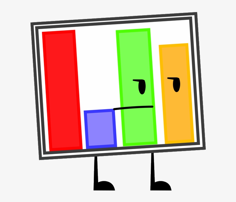 Bar Chart Season 2 Pose - Bar Chart Bfdi - Free Transparent PNG ...